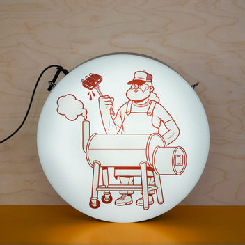 Acrylic Circle Lightbox - Single-sided – Lightabox